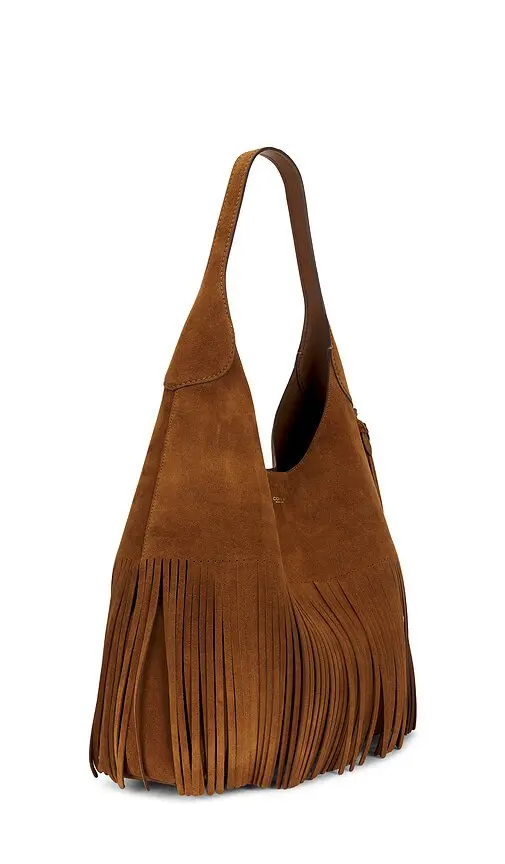 Coach Fringe Brooklyn 39 Shoulder Bag - Warm Brown | Editorialist